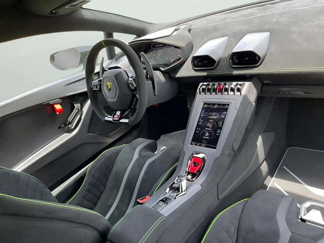 Rent Lamborghini Huracan Sto 2023 in Dubai | Rotana Star