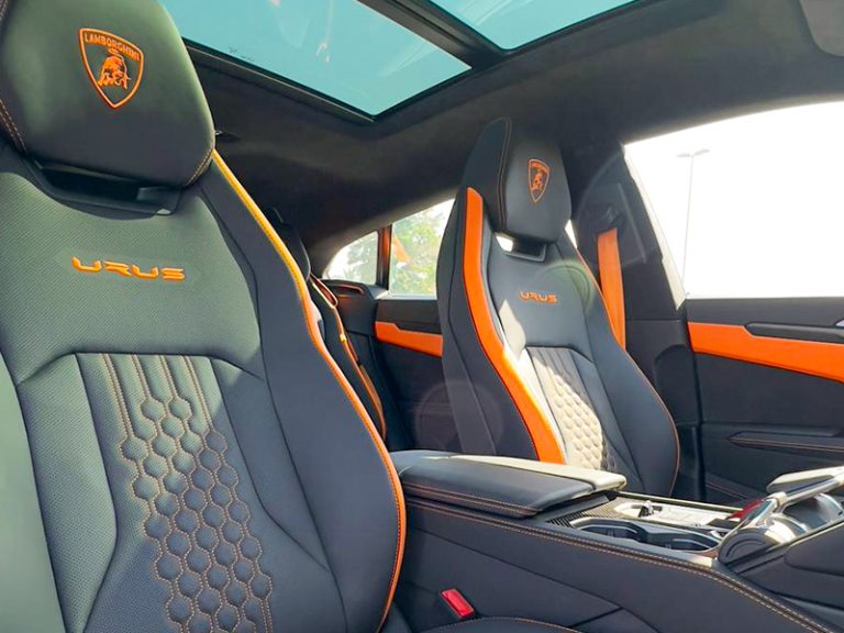Rent Lamborghini Urus S Golden in Dubai - Rotana Star
