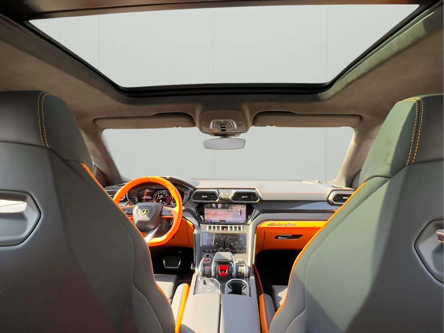 Rent Lamborghini Urus S Golden in Dubai - Rotana Star